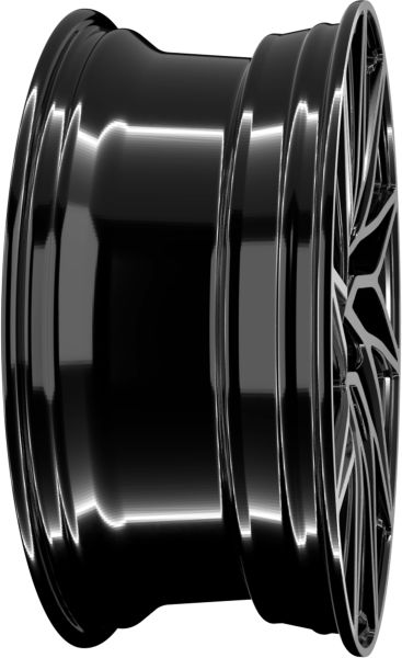 Jante alu KESKIN KT20 Noir brillant / face polie 8.5x19 5x120 ET35 72.6 ...