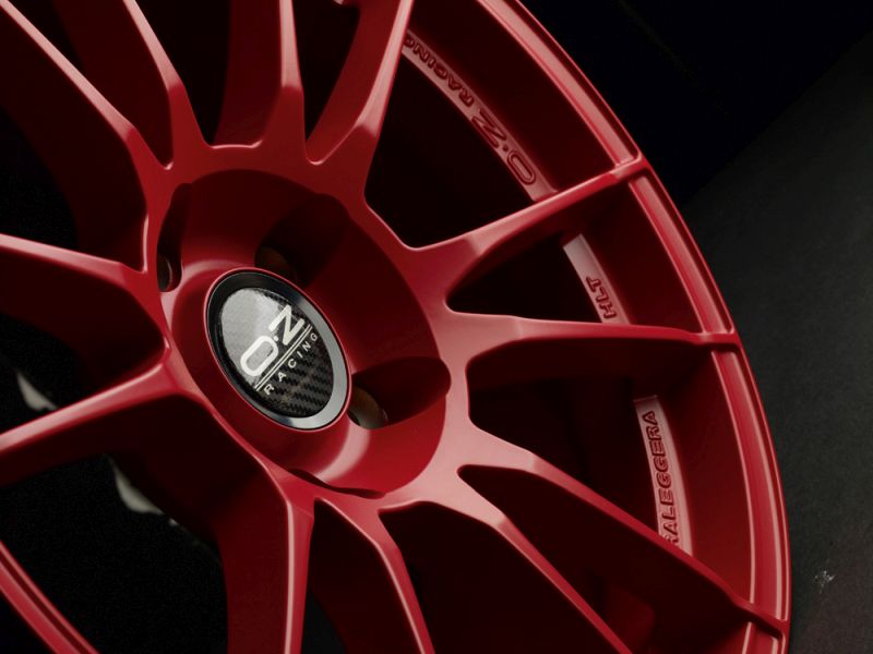 Jante Alu OZ Ultraleggera HLT Rouge mat - Sturny Jantes
